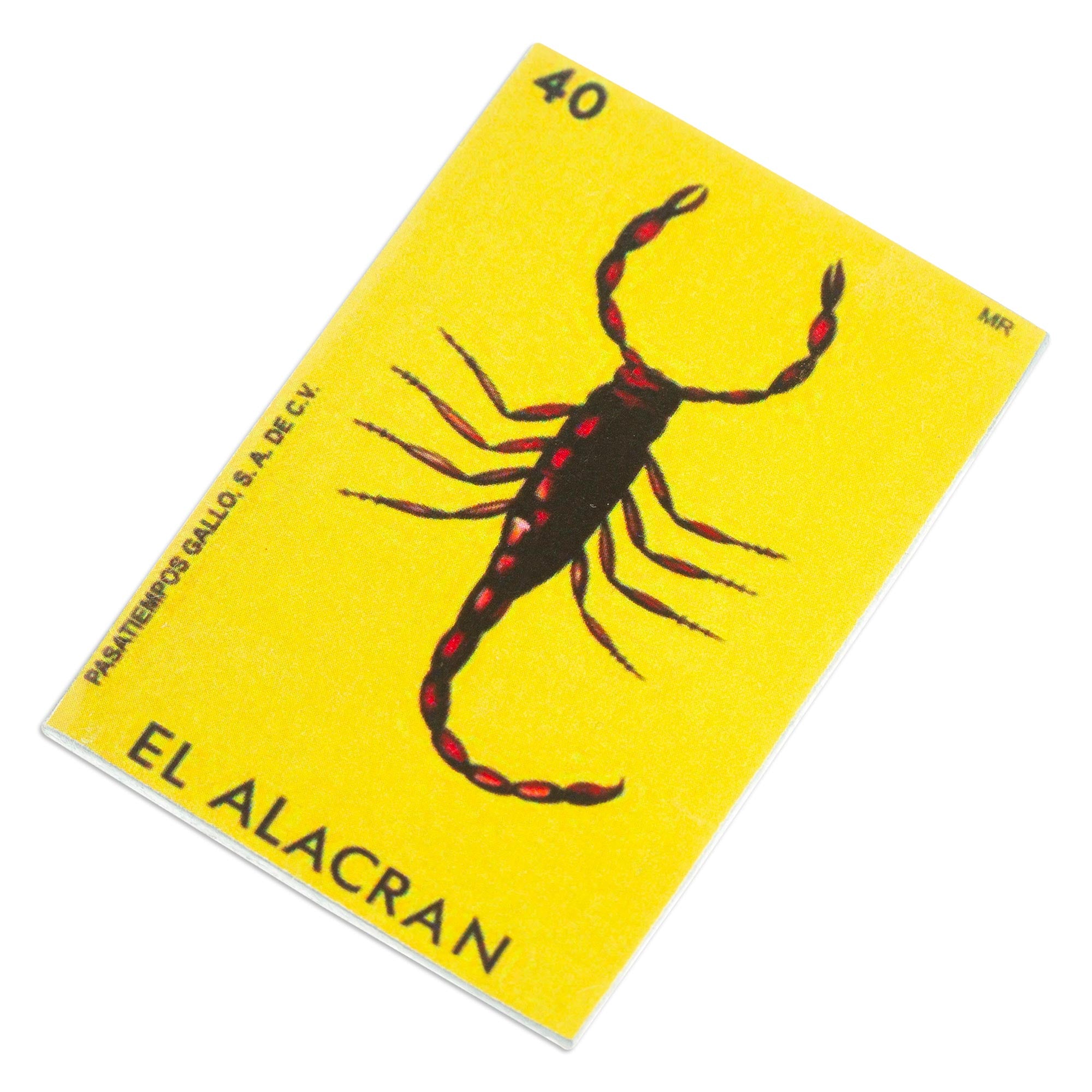 Mexican Wood Magnet with Scorpion Decoupage - Scorpion Tradition – GlobeIn