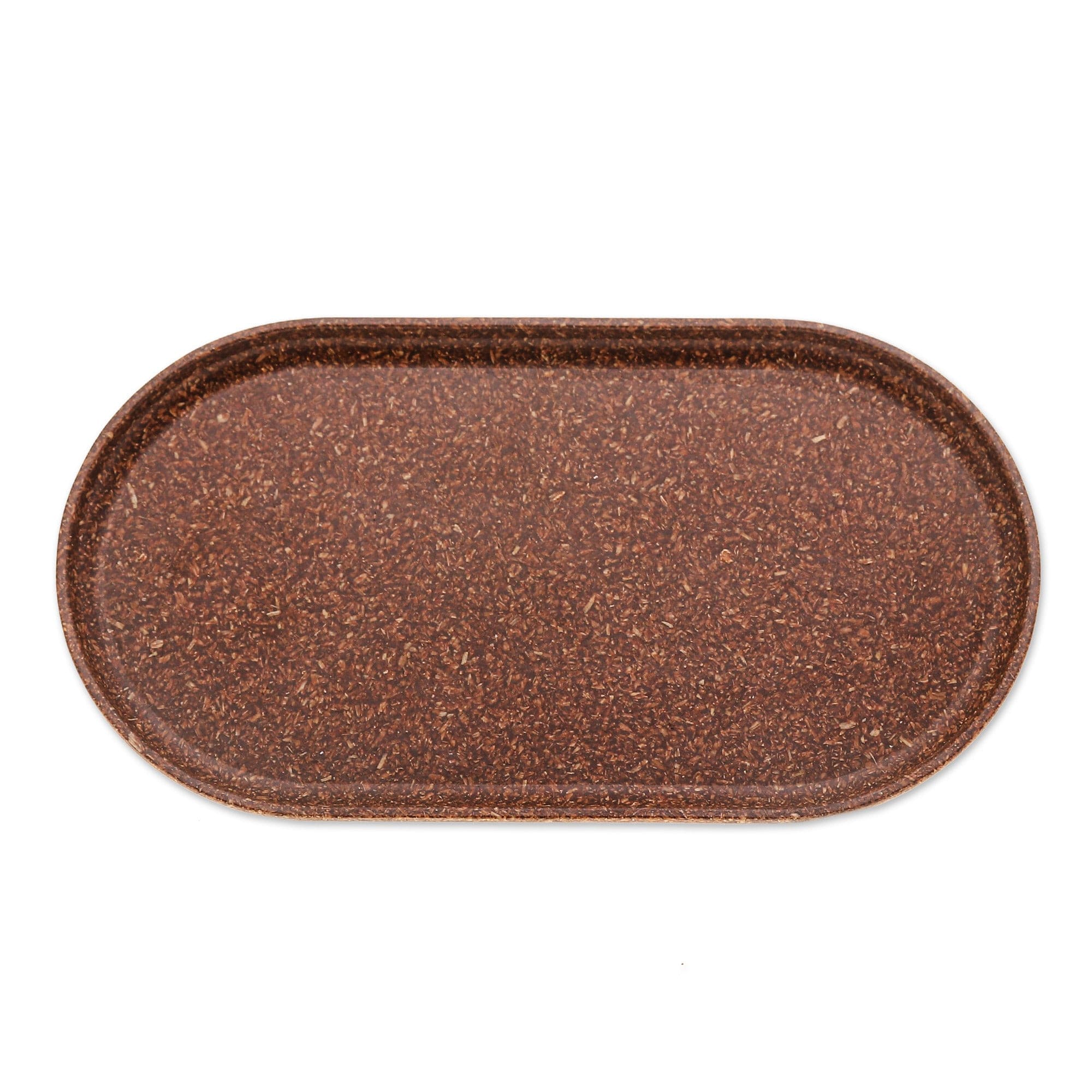 Brown Recycled Rice Husk Bio-Composite Capsule Tray - Practical Brown ...