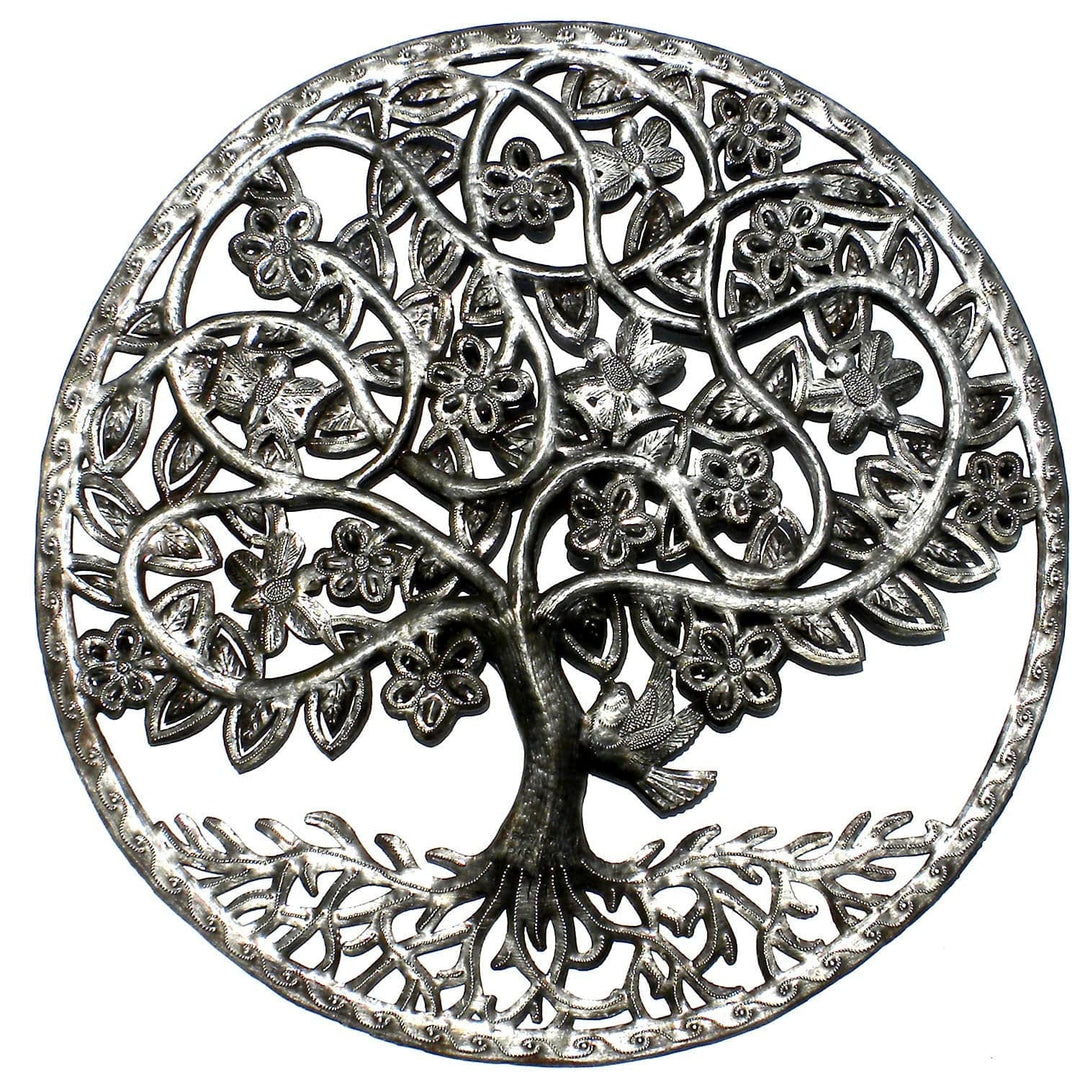 Celtic Spring Tree of Life Steel Wall Art – GlobeIn