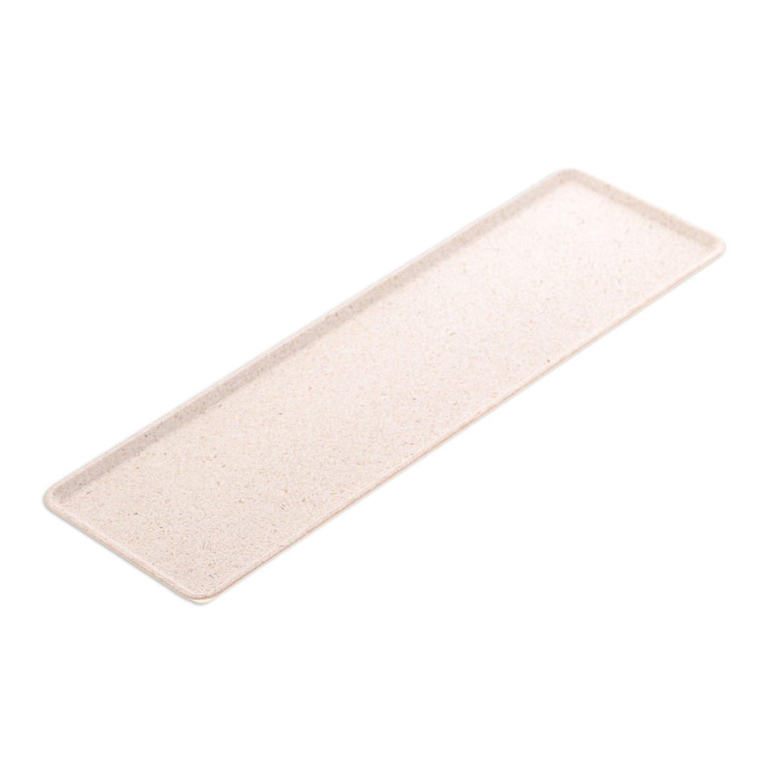 Rectangle Ivory Bio-Composite Tray Made from Rice Husks - Ivory Invent ...