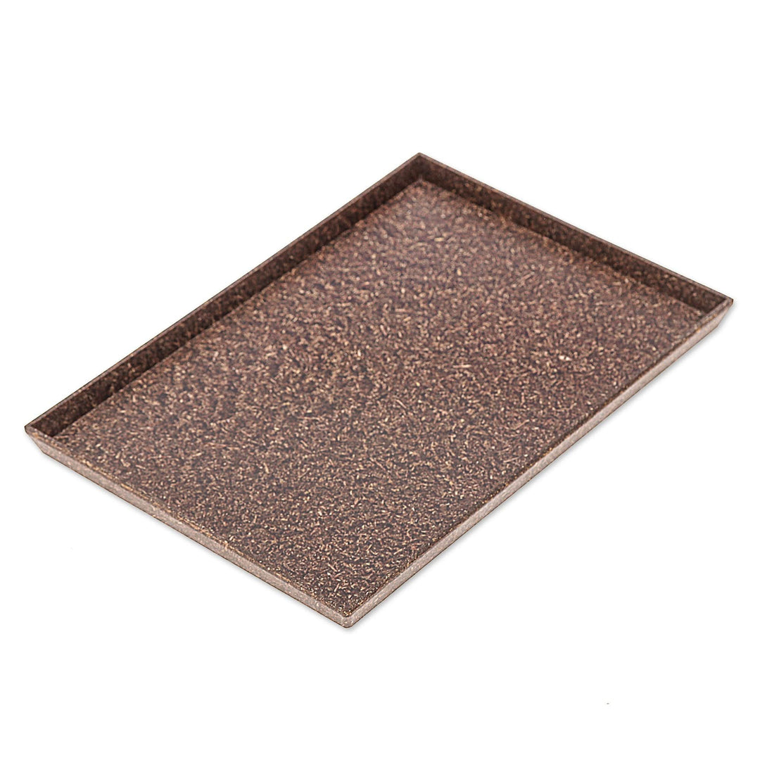 Brown Recycled Rice Husk Bio-Composite Tray from Thailand - Brown Envi ...