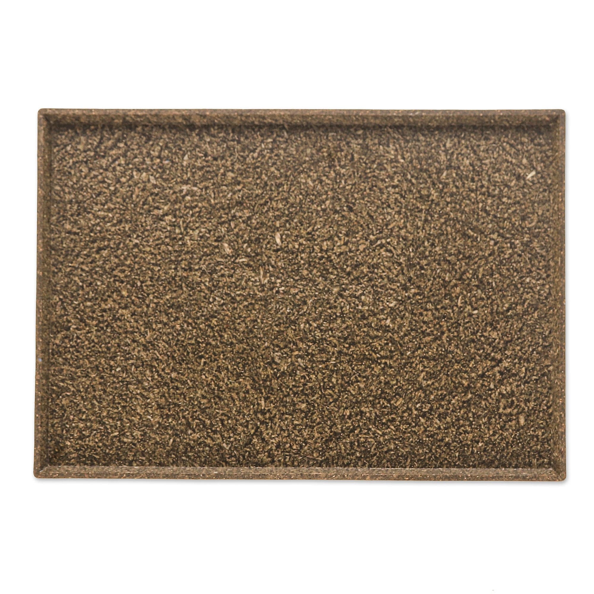 Dark Green Recycled Rice Husk Bio-Composite Tray - Dark Green Environm ...