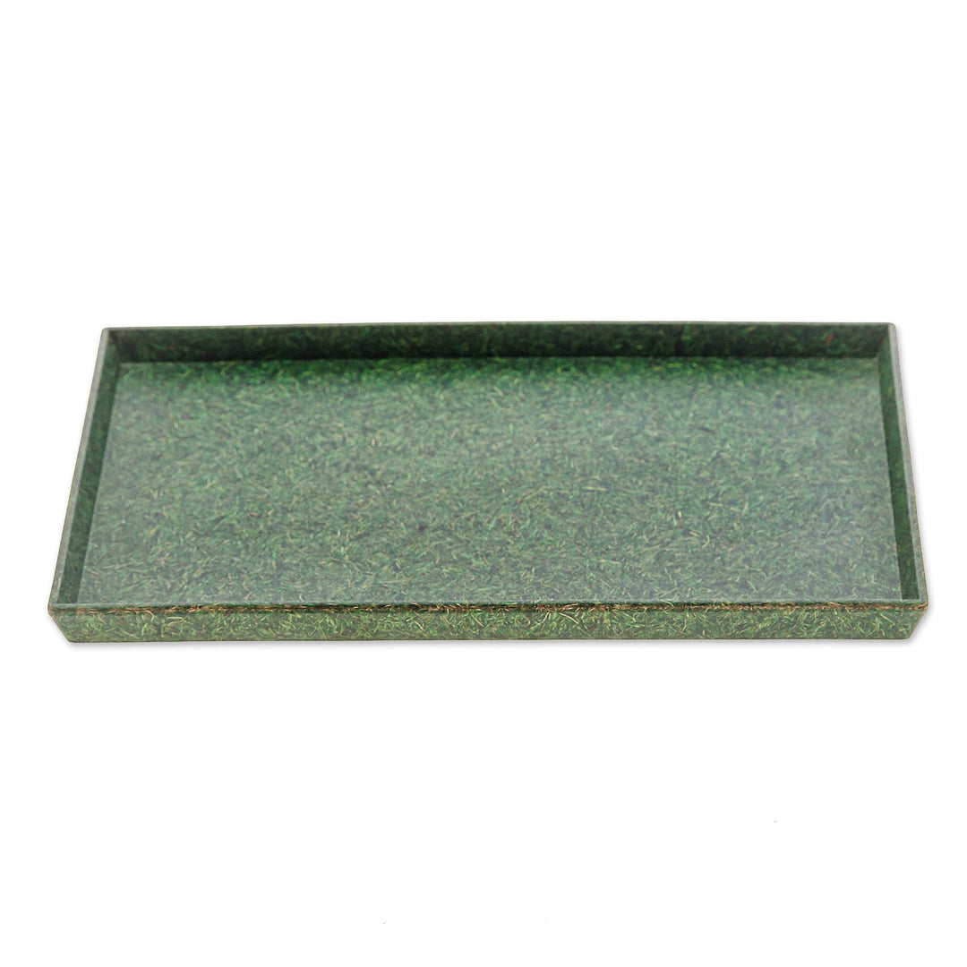 Green Recycled Coconut Fiber Bio-Composite Tray - Green Ambience – GlobeIn